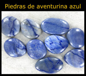 Aventurina azul piedra [ Significado ] Propiedades y Usos